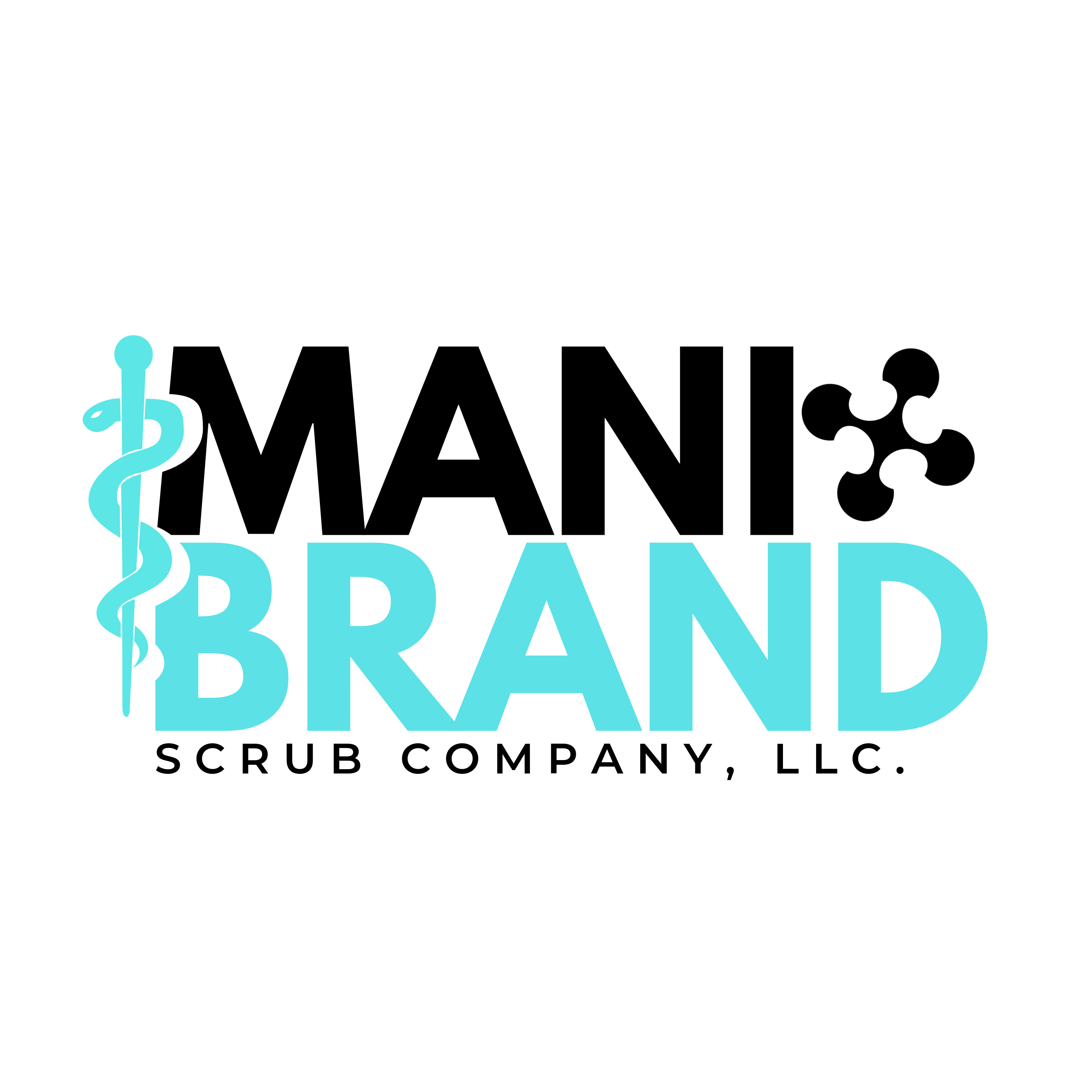 Scrub Brand With Flower Logo | Best Flower Site